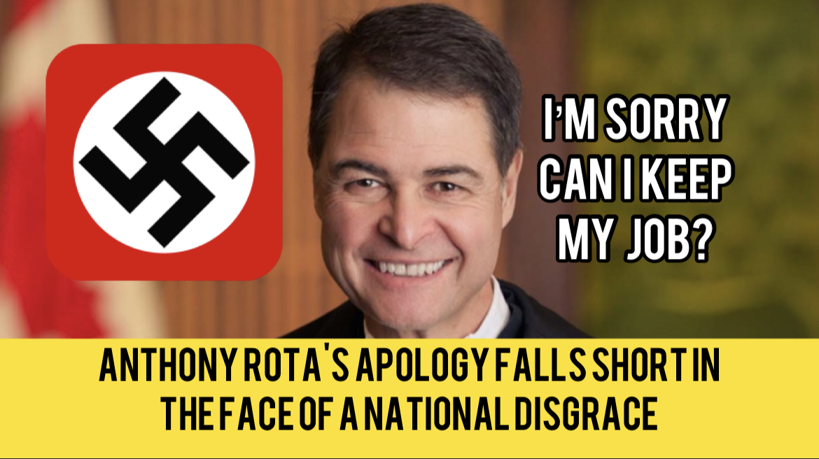 Anthony Rota's Apology Falls Short in the Face of a National Disgrace - Cowards News